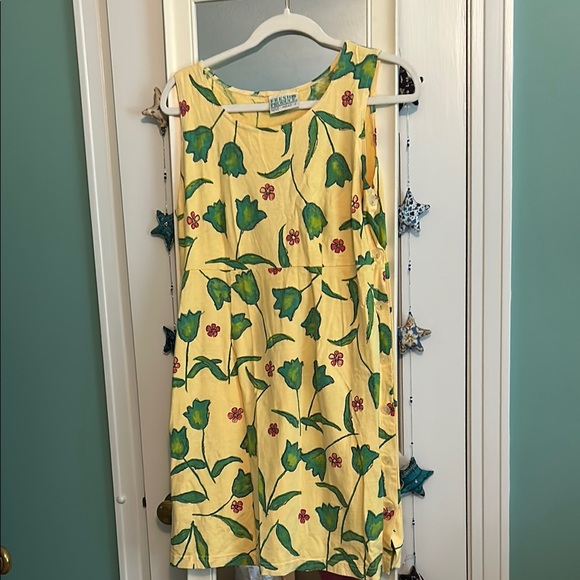 fresh produce | Dresses | Fresh Produce Yellow And Green Dress | Poshmark